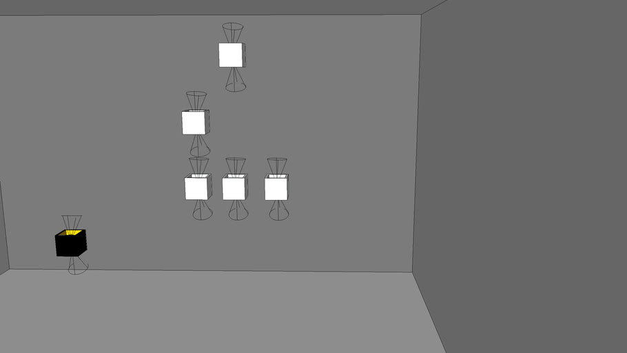 square wall light | 3D Warehouse