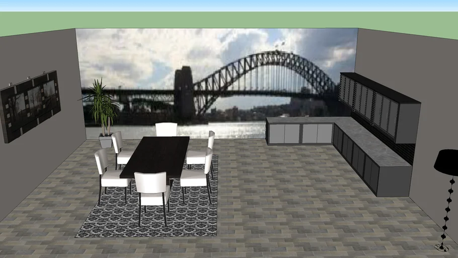 mod dining room | 3D Warehouse