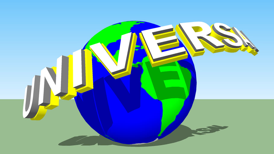 Universal Pictures Logo | 3D Warehouse