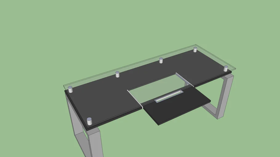 Modern Desk | 3D Warehouse