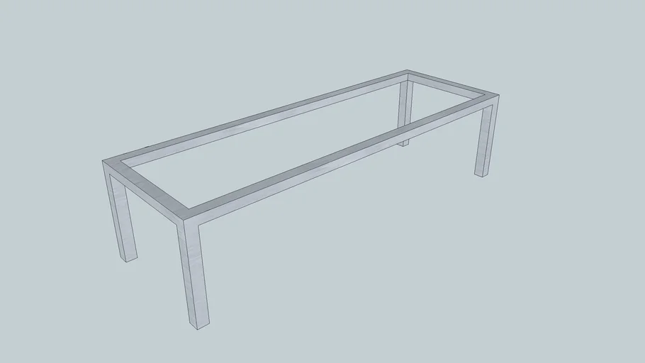 bench frame | 3D Warehouse