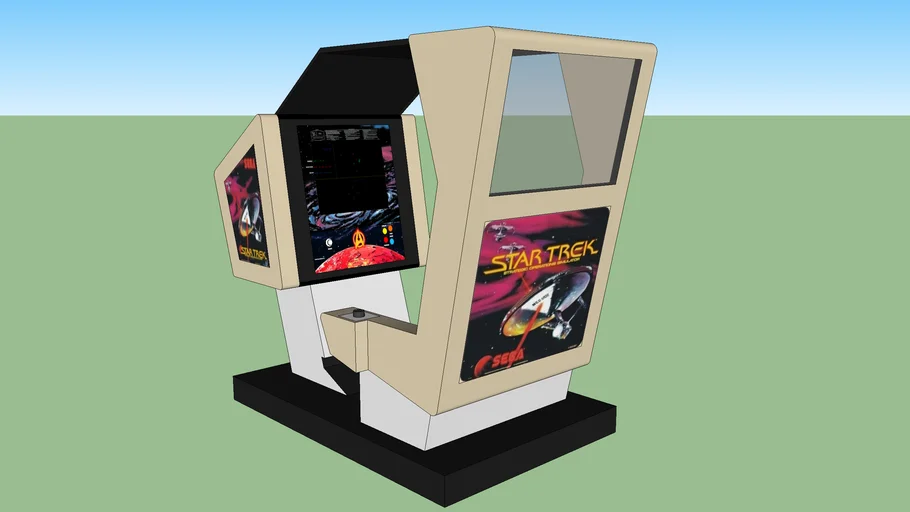 Star Trek Cockpit Arcade Game | 3D Warehouse