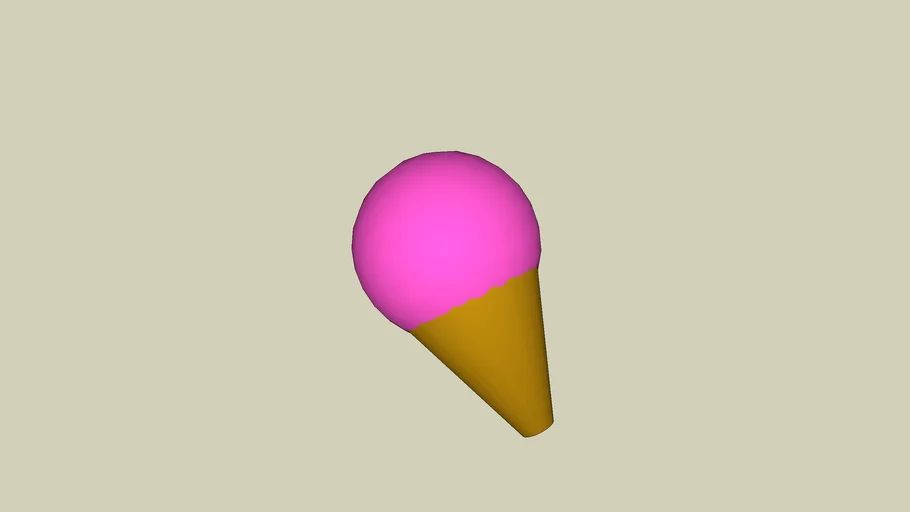 ice cream | 3D Warehouse