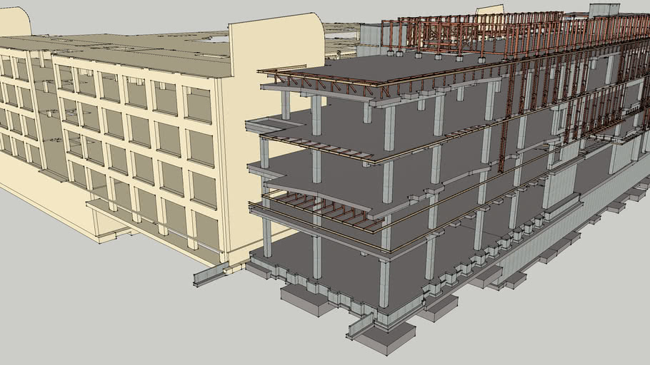 UofA Bio Lab Structural Concrete 10-5-2015 | 3D Warehouse