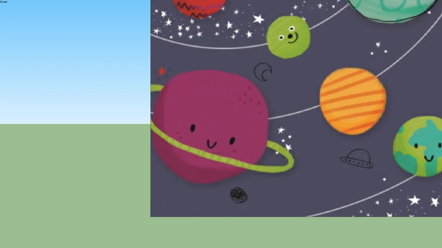 5838_Poster Sistema Solar - Bubblebee.skp | 3D Warehouse