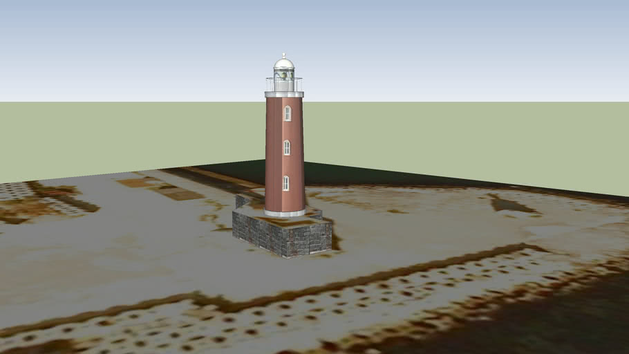 faro molo san vincenzo | 3D Warehouse