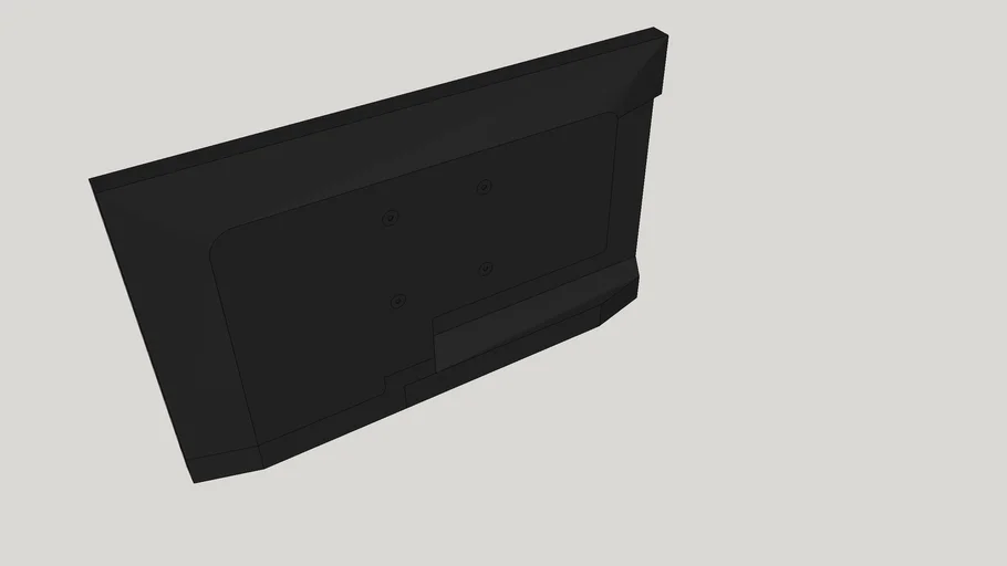 Simplified Model of 23' LED TV | 3D Warehouse