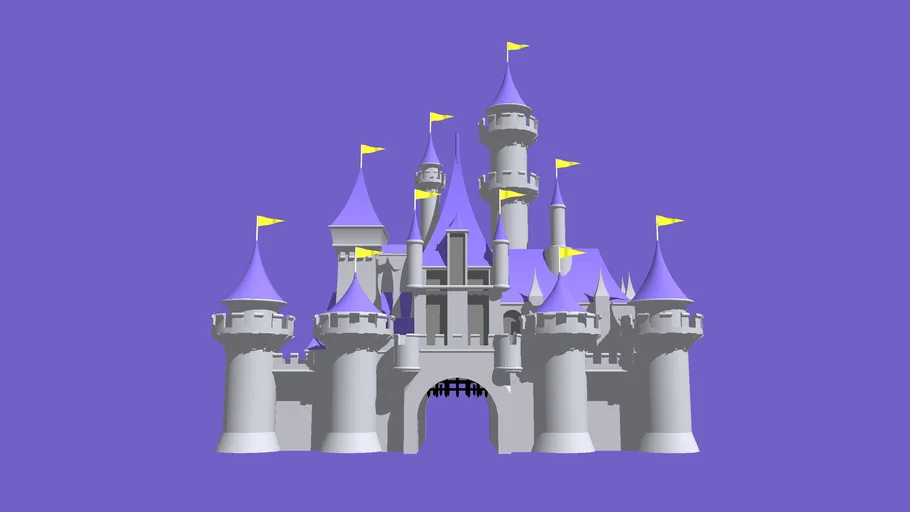 Disney castle | 3D Warehouse