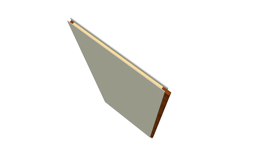 SIP Panel with wooden splice. Dynamic | 3D Warehouse