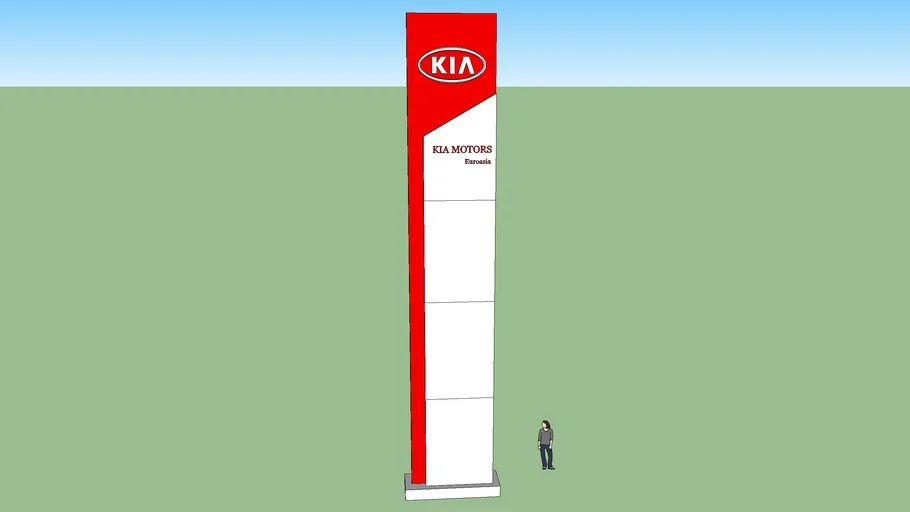 KIA sign | 3D Warehouse