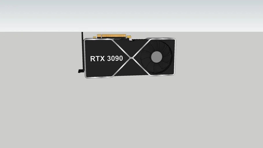 NVIDIA RTX 3090 | 3D Warehouse