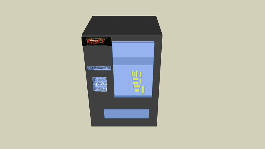 Candy Vending Machine | 3D Warehouse