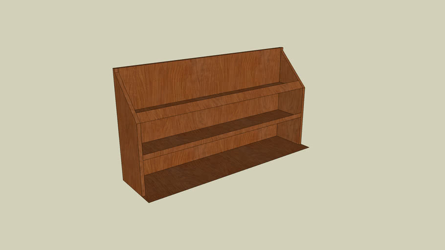 presentoire en bois | 3D Warehouse