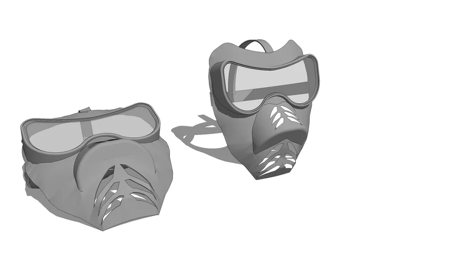 Paintball mask | 3D Warehouse