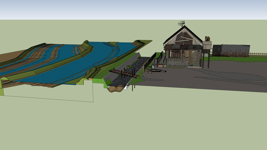 rumah sawah | 3D Warehouse