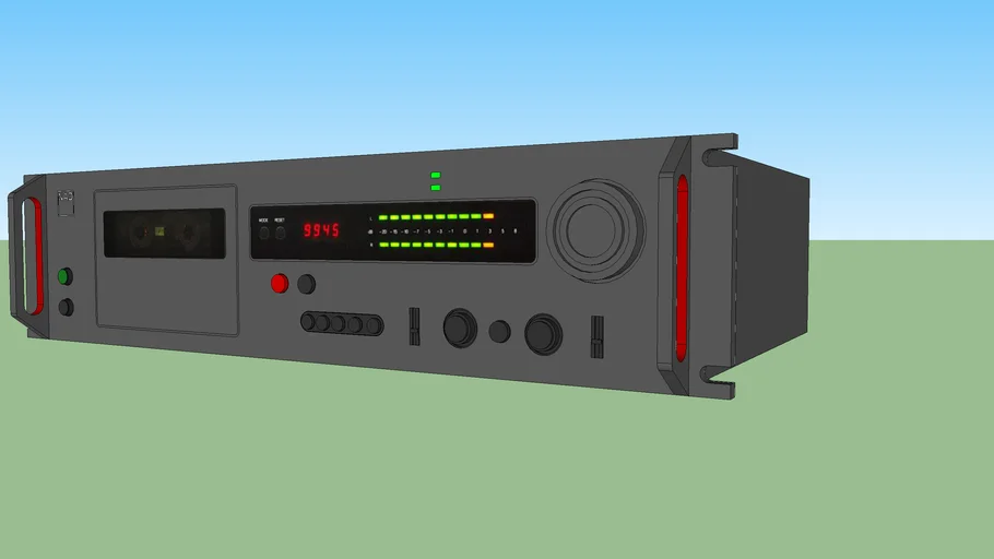 NAD 6300 (Monitor Series) stereo cassette deck | 3D Warehouse