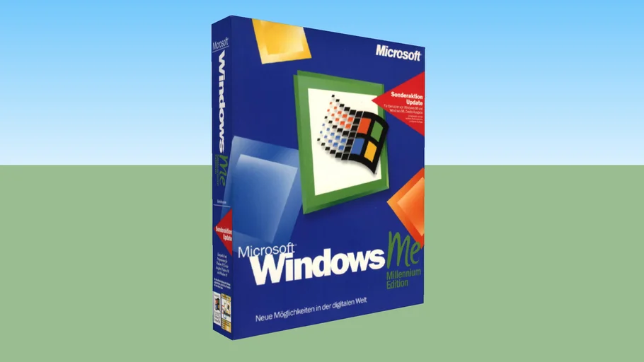 Microsoft Windows Me Millennium Edition | 3D Warehouse