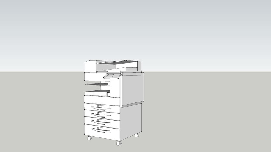 Copier / Copy Machine | 3D Warehouse