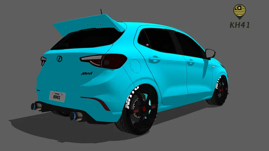 PERODUA MYVI OWN DESIGN (MODIFIED VERSION) | 3D Warehouse