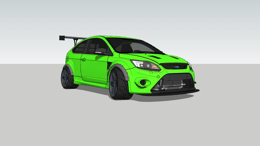 2010-2014 Ford Focus RS Time Attack Edition | 3D Warehouse