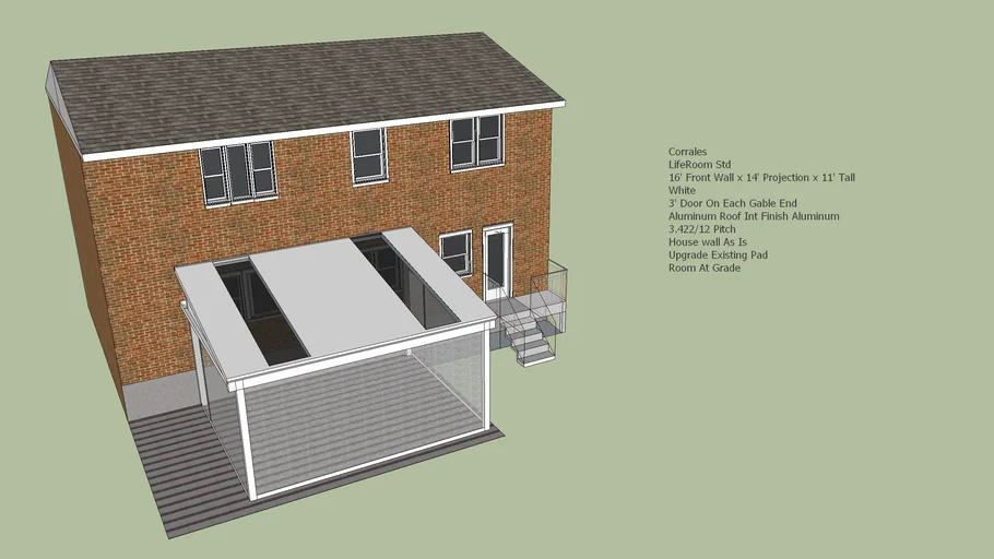 LIFEROOM SOLAR SHADE ROOM | 3D Warehouse