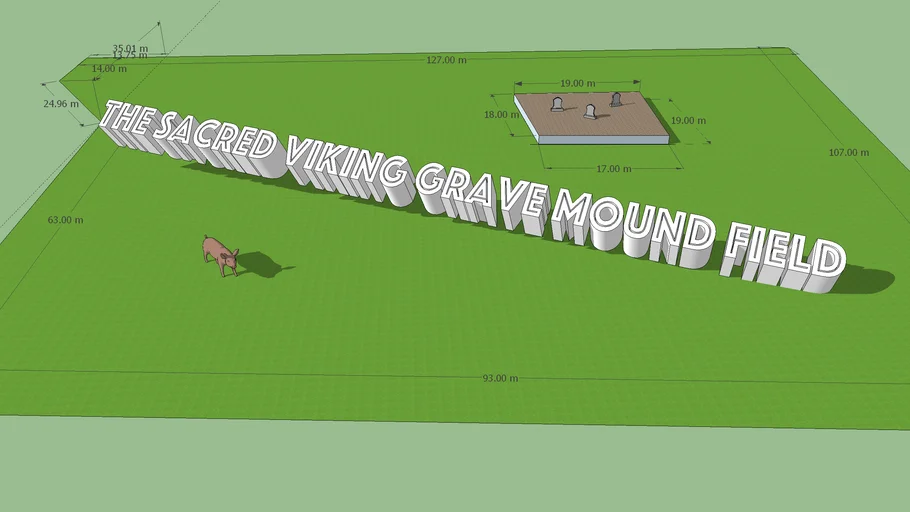 The grave mound field | 3D Warehouse