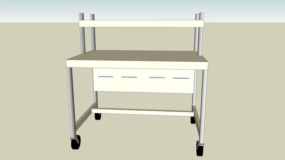 computer desk | 3D Warehouse