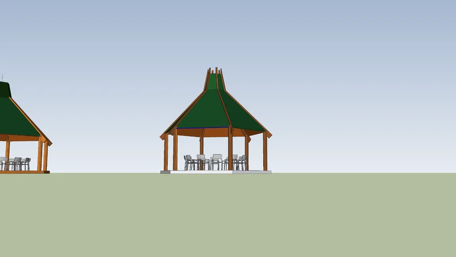 Woods Shade Structure | 3D Warehouse