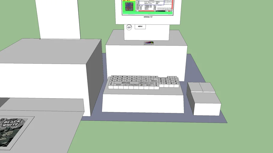 Old Computer | 3D Warehouse