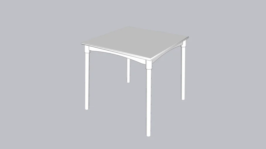 Fast Food Dinning Table | 3D Warehouse