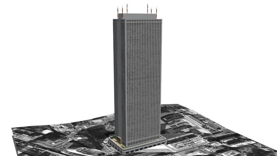 Model of the Sunshine 60 Building | 3D Warehouse