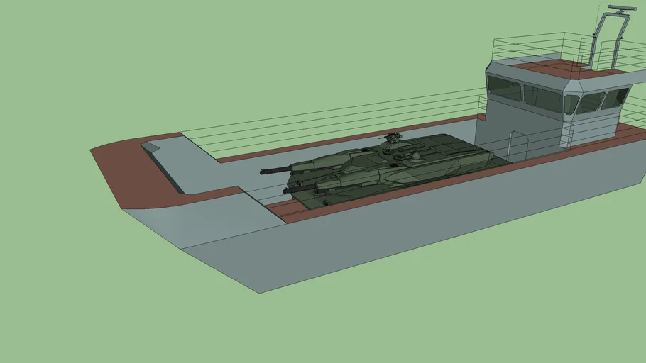 Landing craft tank | 3D Warehouse