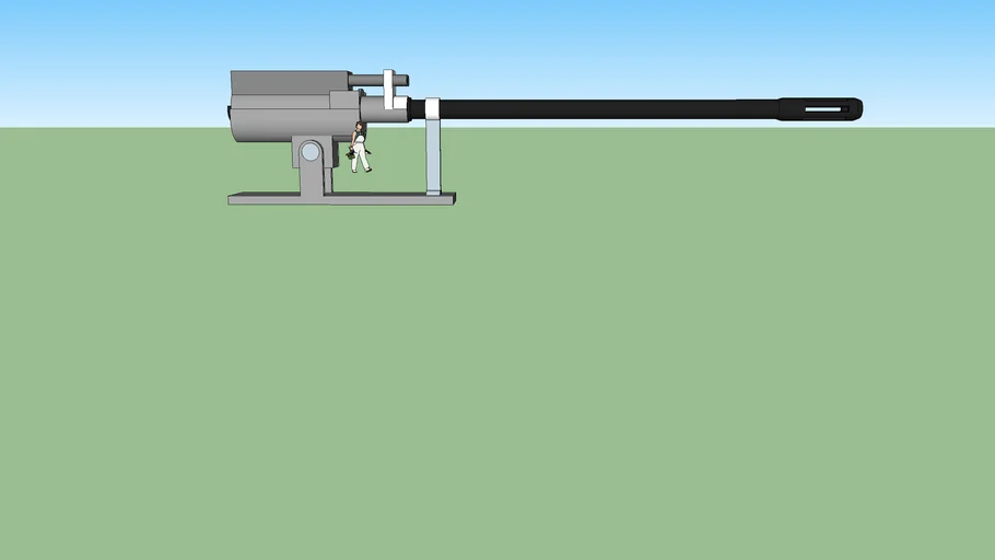 250mm heavy gun | 3D Warehouse