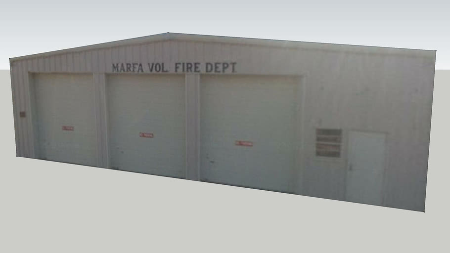Marfa Volunteer Fire Dept. | 3D Warehouse