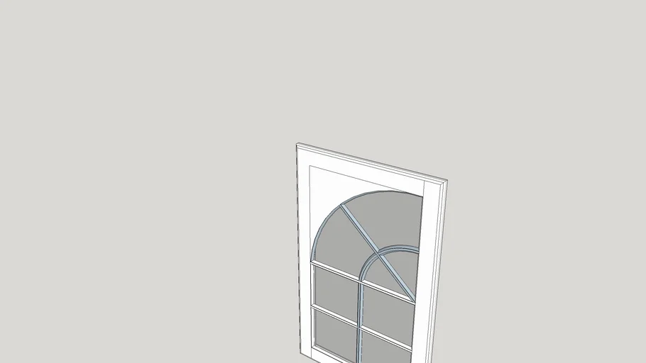 1/4 round mullion door | 3D Warehouse