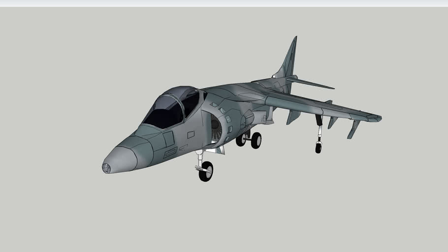 Sea Harrier | 3D Warehouse