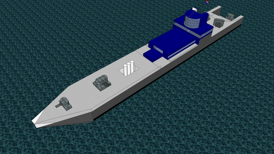 battle ship | 3D Warehouse