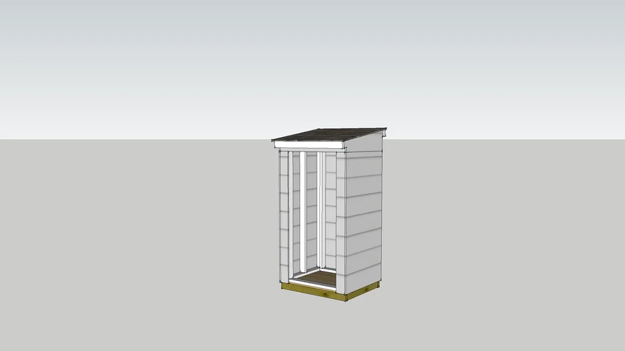 Small Shed | 3D Warehouse