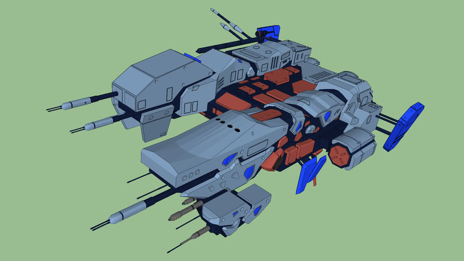 Star Command Sagan Class Cruiser: 'Challenger' | 3D Warehouse