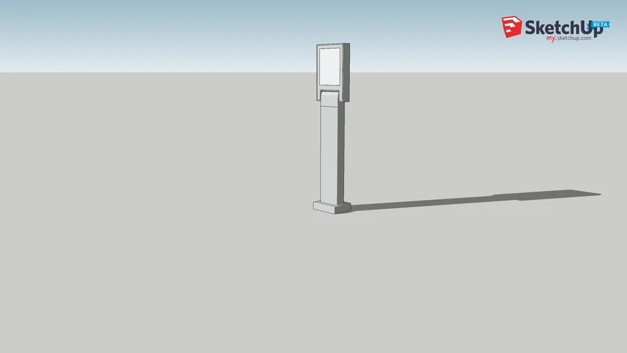 MOVIT RECTANGULAR WITH ARM FLOOD LIGHT - outdoor lighting | 3D Warehouse