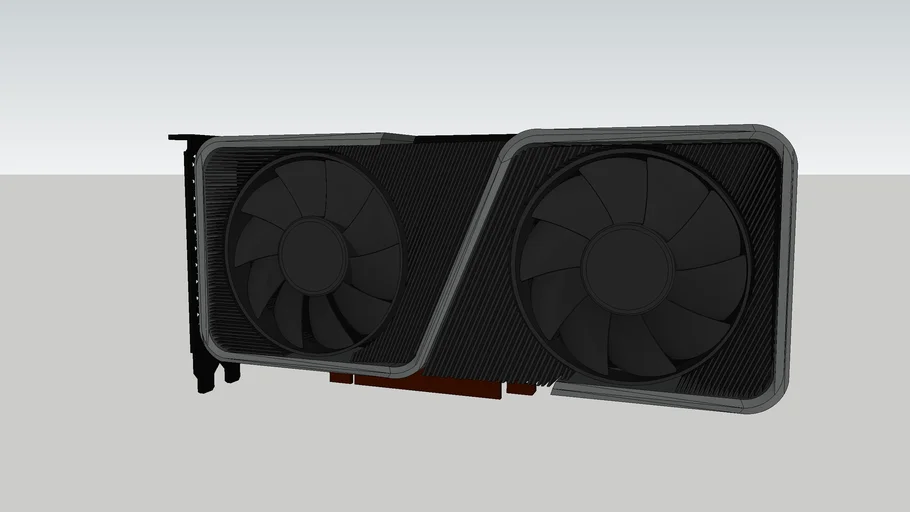 NVIDIA RTX 3070 | 3D Warehouse