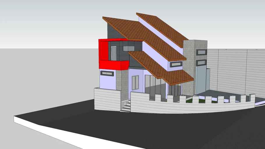 corner house | 3D Warehouse