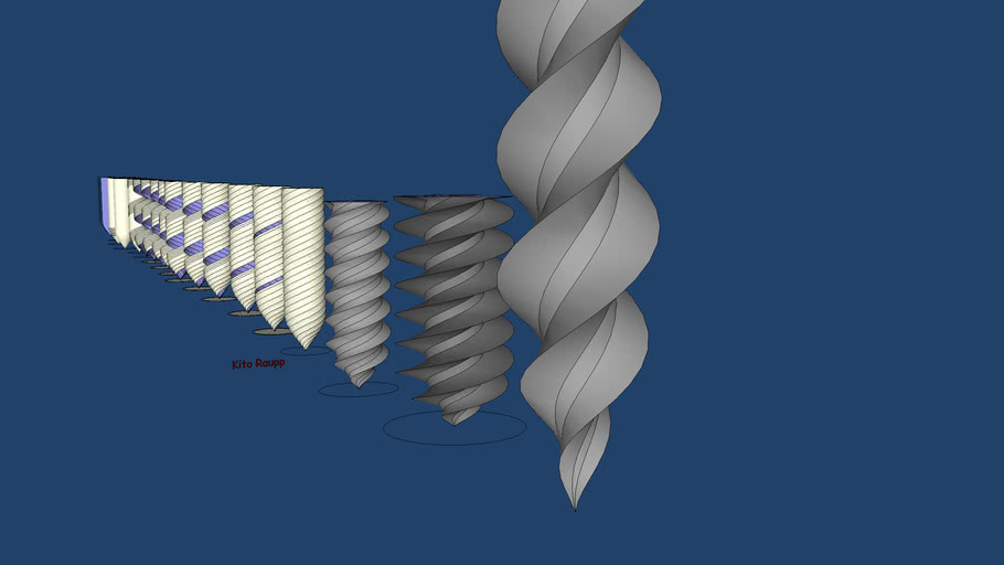 cone screw | 3D Warehouse