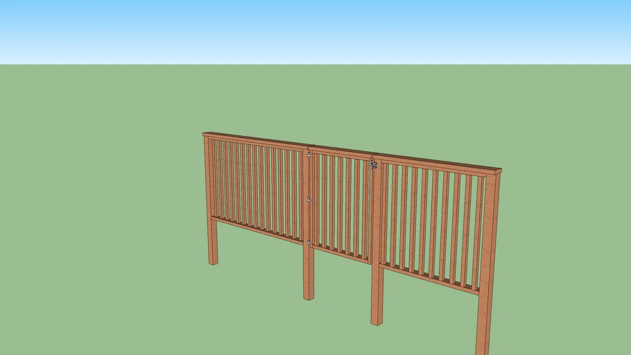 Fence | 3D Warehouse