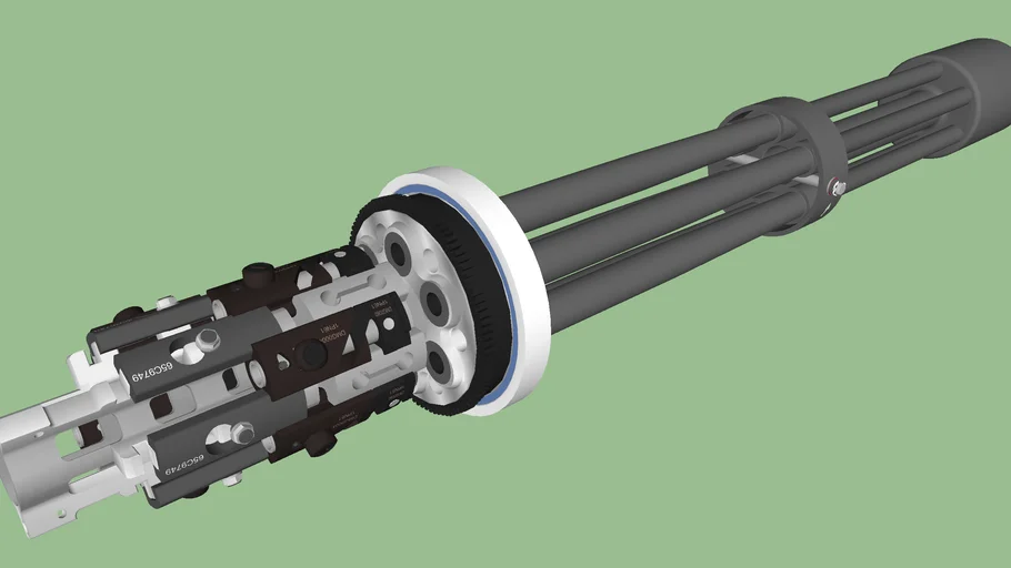 M134D Ti Main Gun core | 3D Warehouse