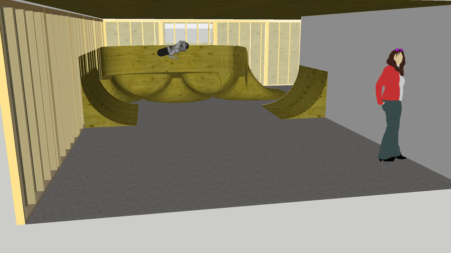 basement ramp model | 3D Warehouse
