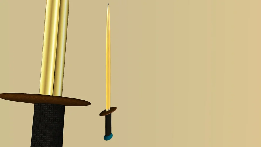 Golden Sword | 3D Warehouse
