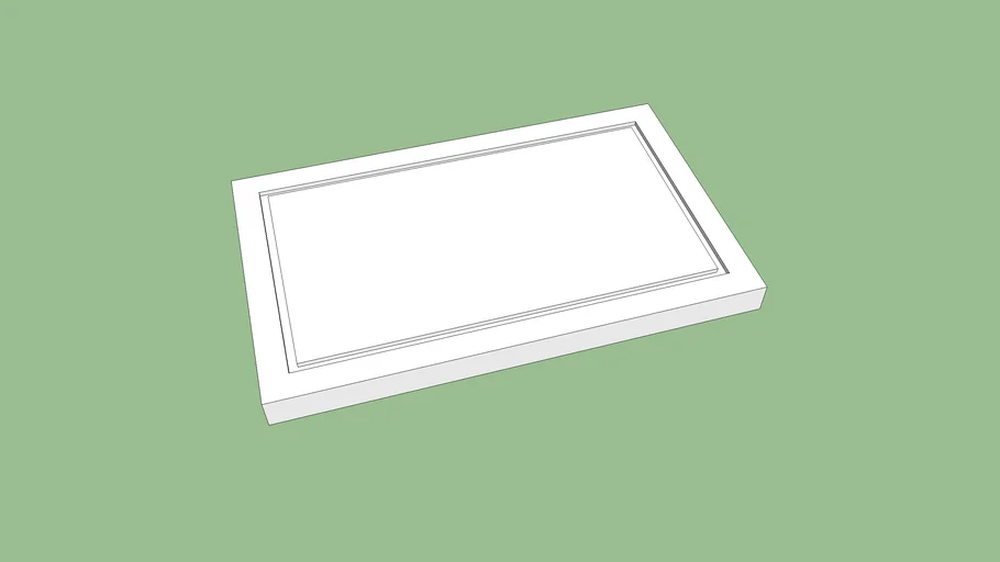 Square cutting board | 3D Warehouse