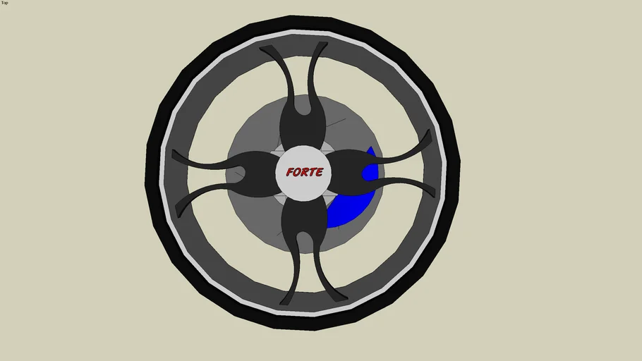Forte Rims | 3D Warehouse