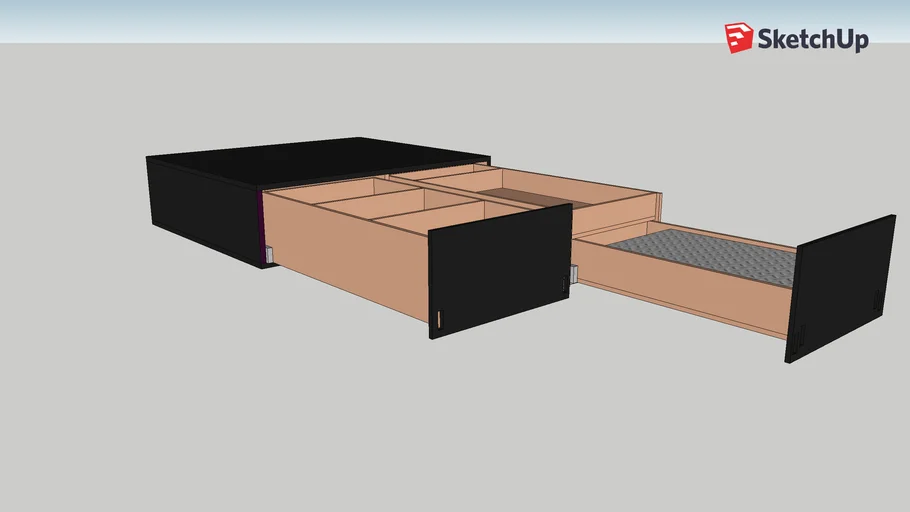 4Runner Drawer System - 5th Gen | 3D Warehouse